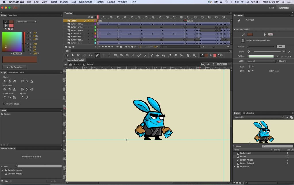 Inilah Perbedaan dari Adobe Animate dan Character Animator